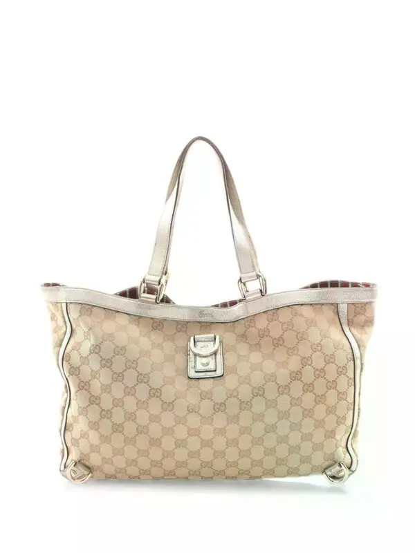 Gucci Abby Gg-canvas Tote Bag