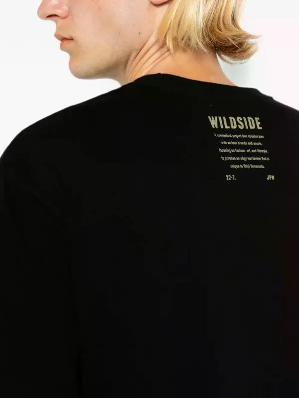Yohji Yamamoto Floral-print T-shirt