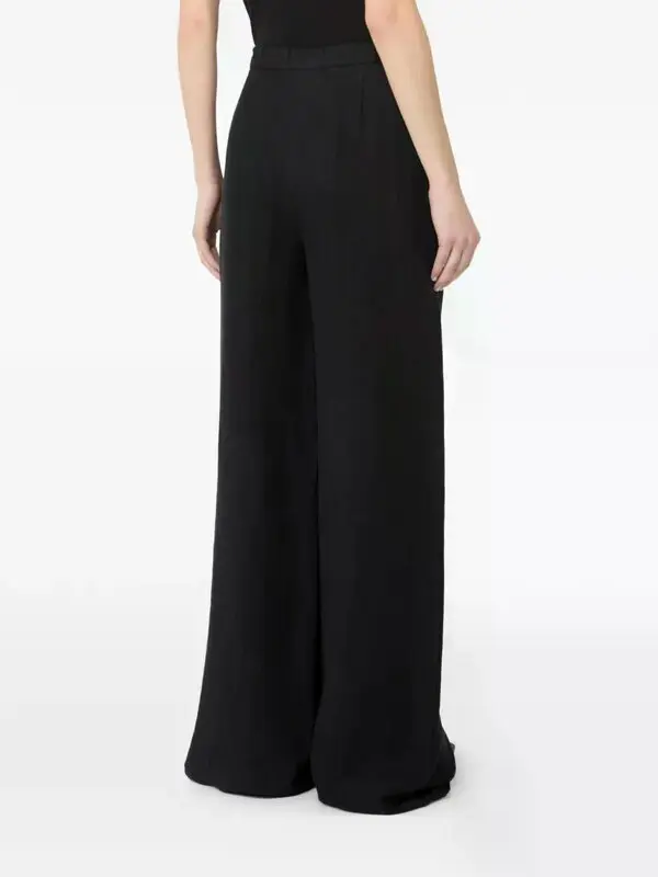 Max Mara Drawstring Linen Trousers