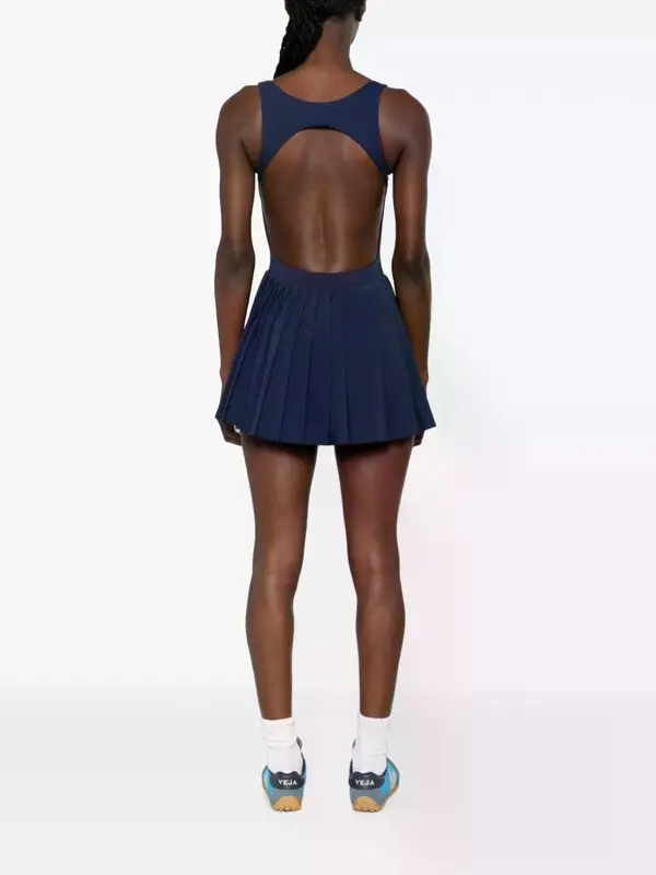 SPORTY & RICH Logo-print Performance Dress