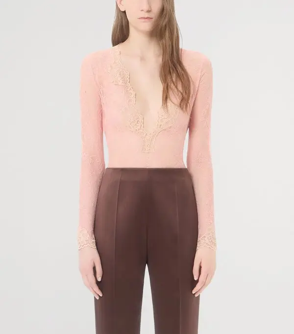Valentino Garavani Stretch Lace Bodysuit