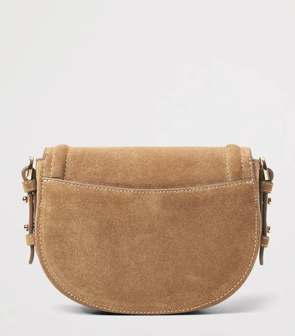 ASPINAL OF LONDON Suede Stella Cross-body Satchel