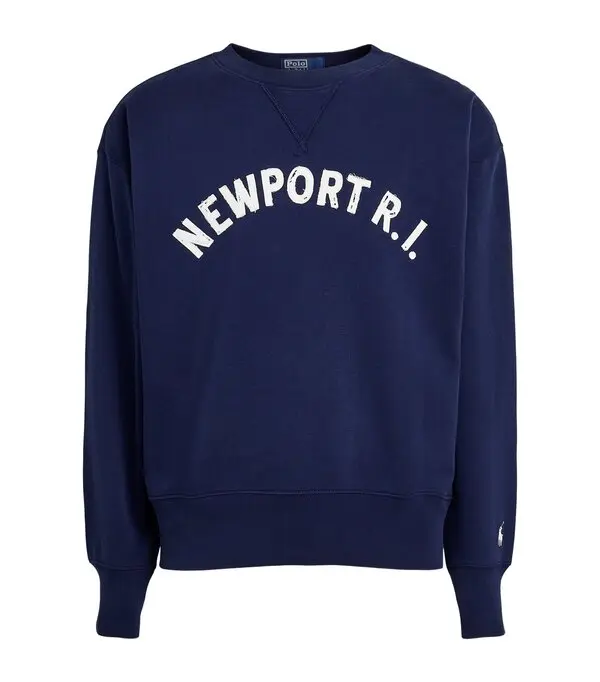 Polo Ralph Lauren Cotton Newport Sweatshirt - Navy