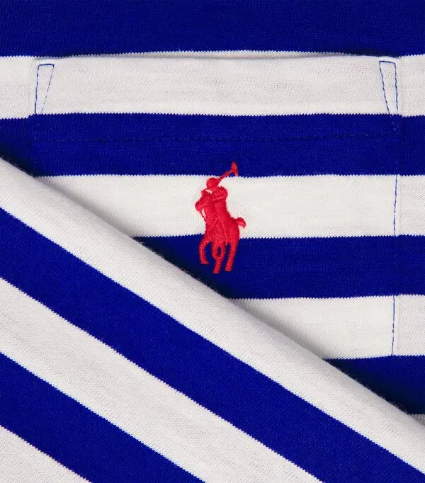 Polo Ralph Lauren Cotton Stripe Polo Pony T-shirt