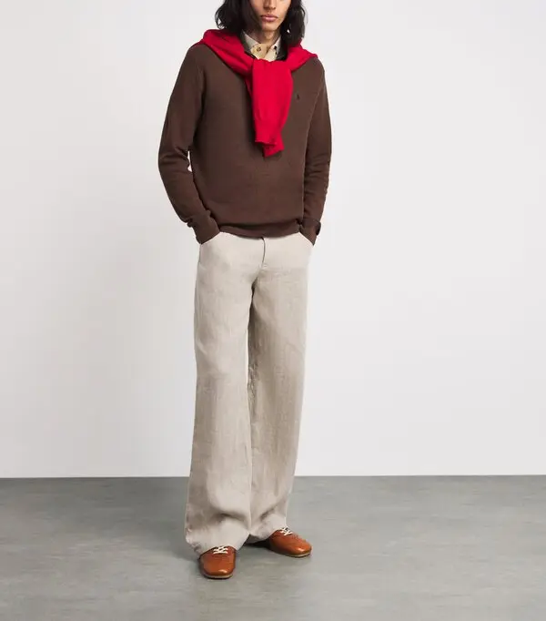 Polo Ralph Lauren Cotton Half-zip Sweater