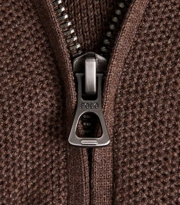 Polo Ralph Lauren Cotton Half-zip Sweater - Brown