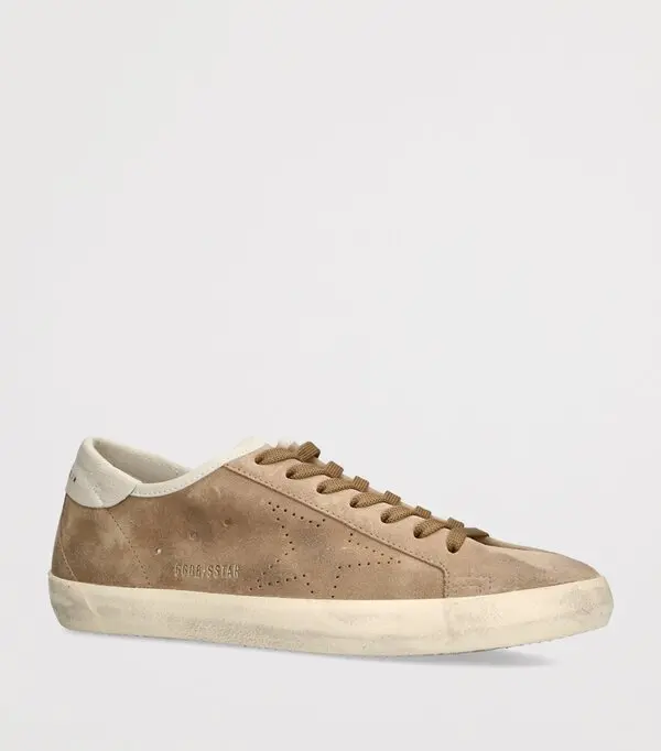 GOLDEN GOOSE Suede Super-star Low-top Sneakers