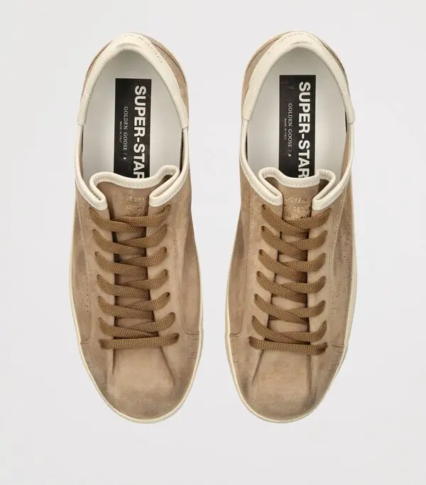 GOLDEN GOOSE Suede Super-star Low-top Sneakers