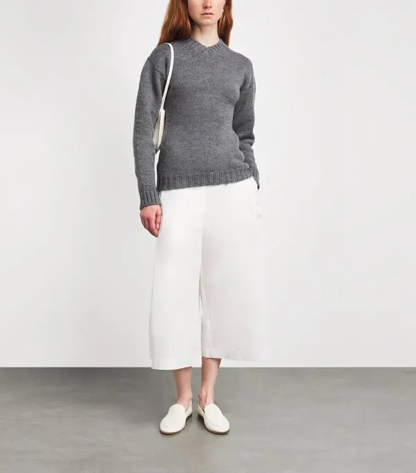 JIL SANDER Wool V-neck Sweater