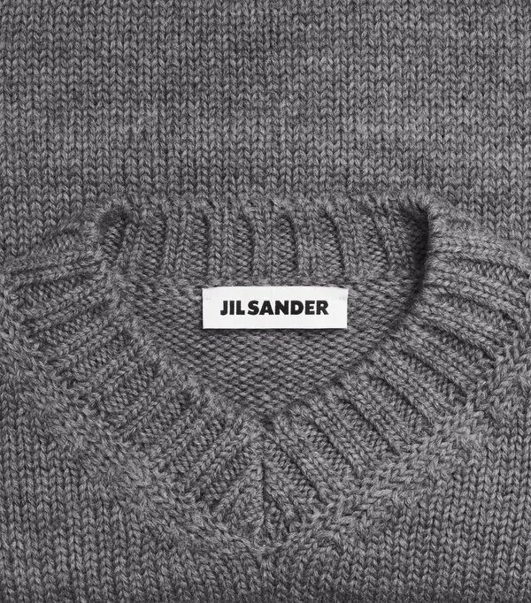 JIL SANDER Wool V-neck Sweater