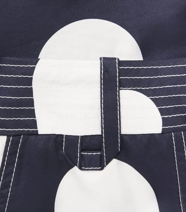 Jacquemus Cotton Polka Dot Midi Skirt