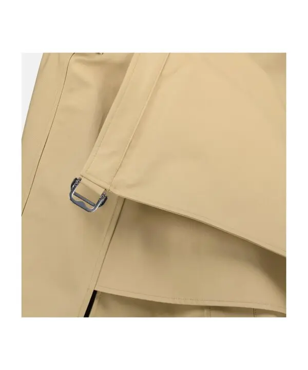Burberry Double Breasted Short Trench Coat