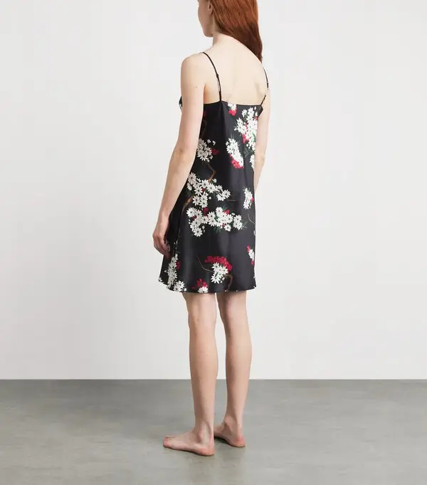Olivia Von Halle Silk Venus René Slip Nightdress