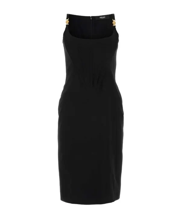 Versace Sleeveless Stretched Dress