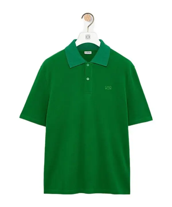 Loewe Polo In Cotton - Green