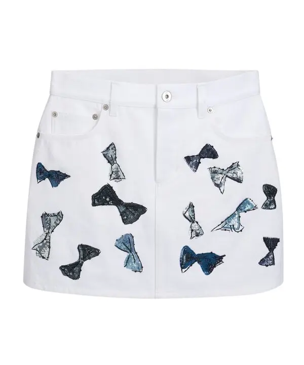 Dior Riviera Straight Miniskirt - No