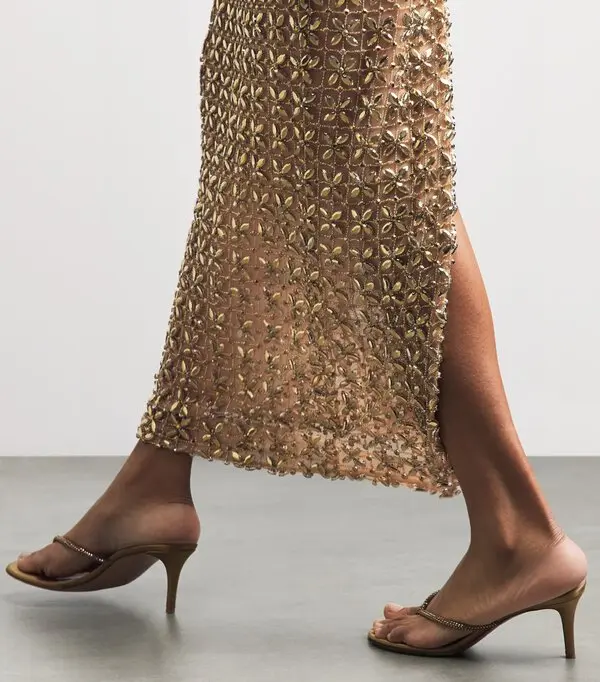 Rachel Gilbert Embellished Indi Gown