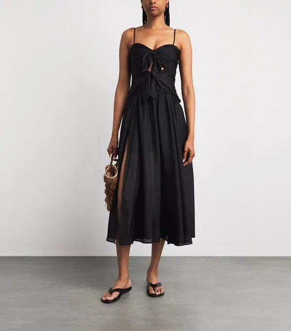 Zimmermann Silk Aster Midi Dress