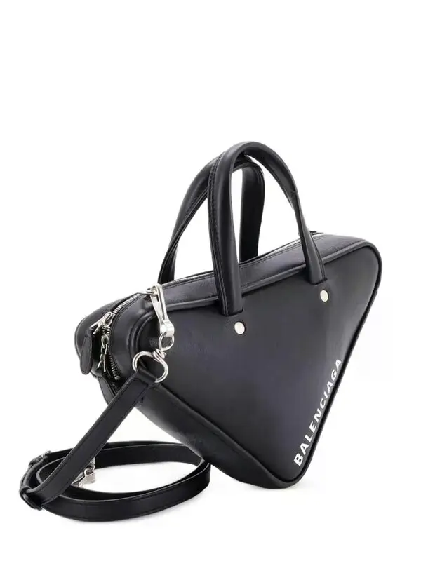Balenciaga Triangle Duffle Bag Leather Small Satchel