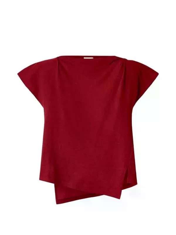 Isabel Marant Étoile Sebani Cotton Jersey T-shirt - Red