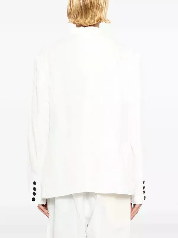 KLASICA Button-up Notched-lapels Jacket
