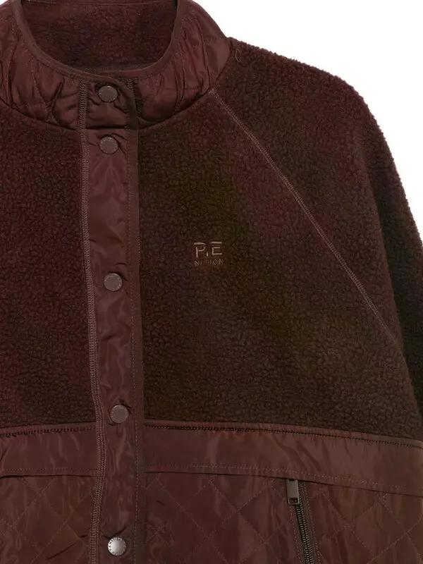 P.E Nation Technique Quilted Fleece Jacket