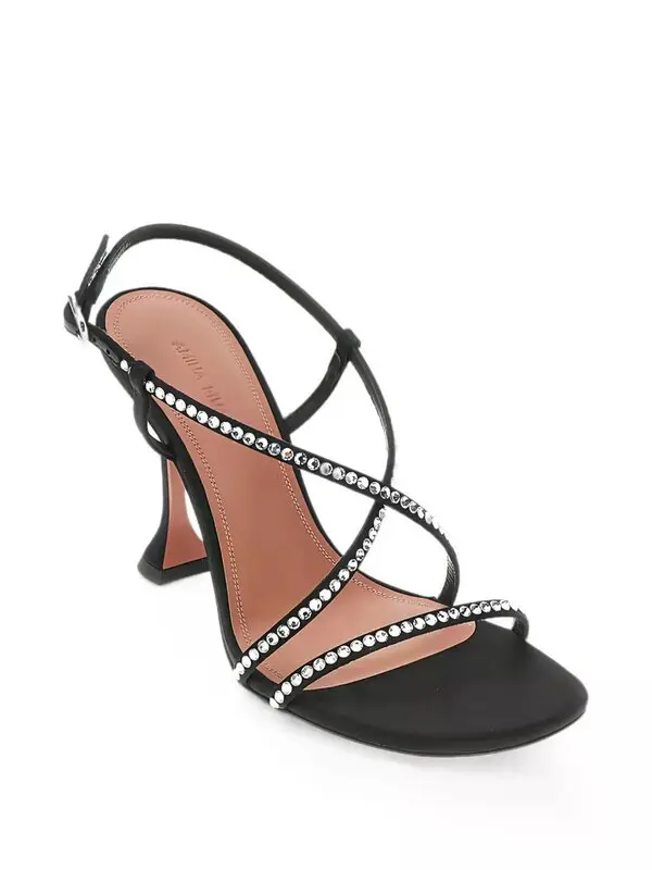 Amina Muaddi Sally Heeled Sandals