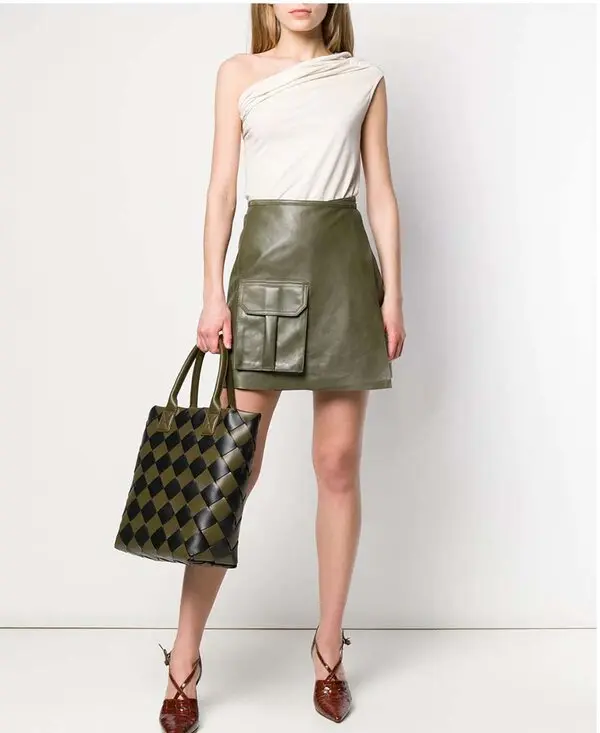 Bottega Veneta Woven Top Handle Bag