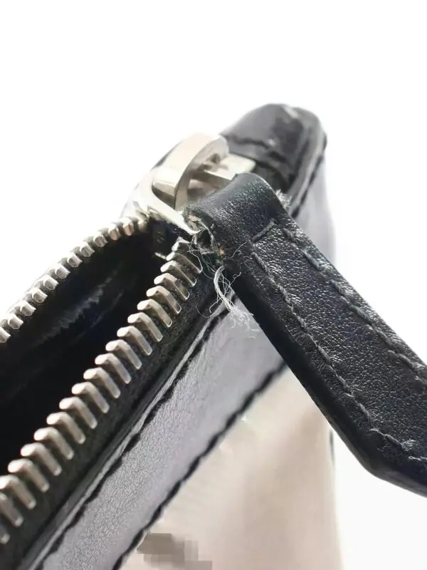Balenciaga 2000s M Navy Clip Clutch Bag