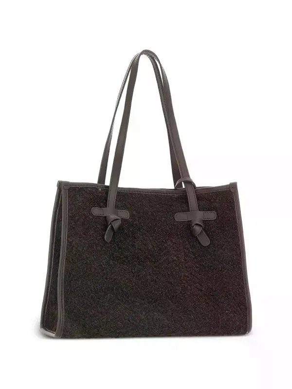 MARCELLA CLUB Bouclé-effect Tote Bag