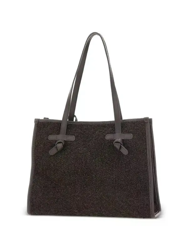 MARCELLA CLUB Bouclé-effect Tote Bag