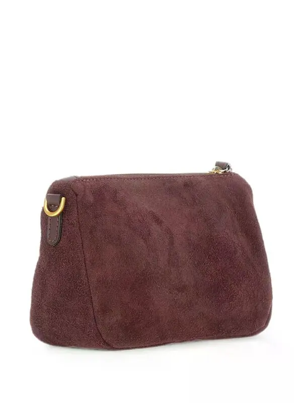 GIANNI CHIARINI Nora Suede Clutch Bag