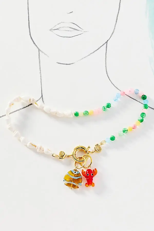 BAMBOLEIRA Festival Charm Necklace