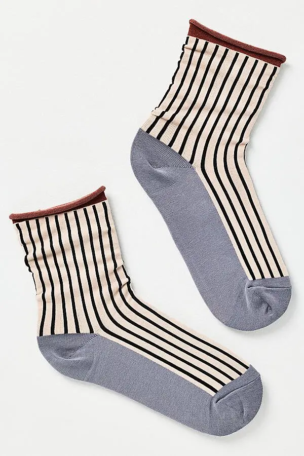 Anthropologie Hilda Crew Socks