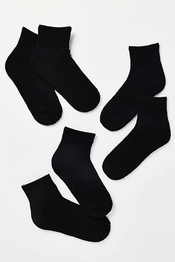 DAILY PRACTICE Athletic Socks, Set Of 3 - Black