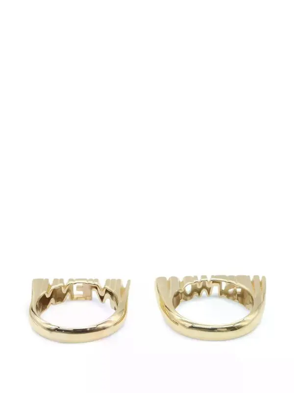 VIVIENNE WESTWOOD Essex Logo Rings