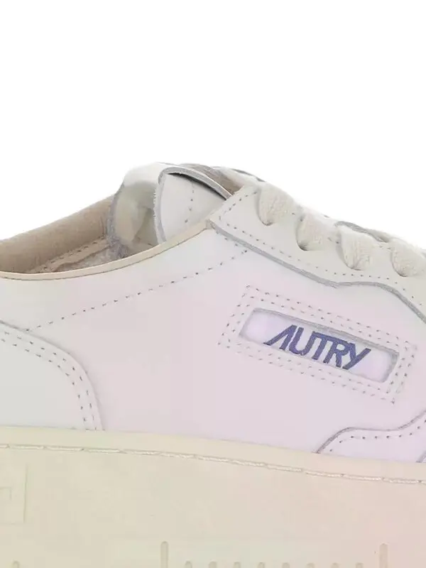 AUTRY Medalist Logo-patch Sneakers - Neutrals