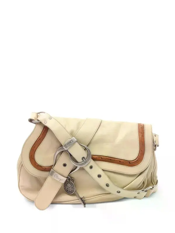 Dior Gaucho Shoulder Bag - Neutrals