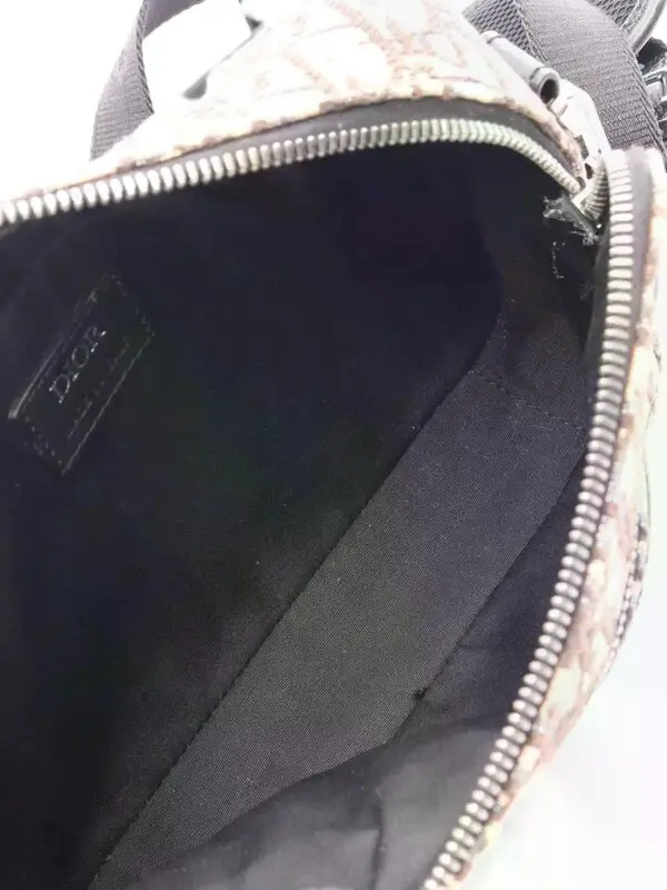 Dior 2000s Oblique Safari Shoulder Bag - Neutrals