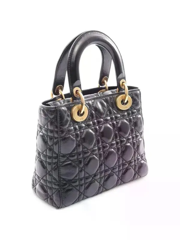 Dior Small Lady My Abcdior Tote Bag - Black