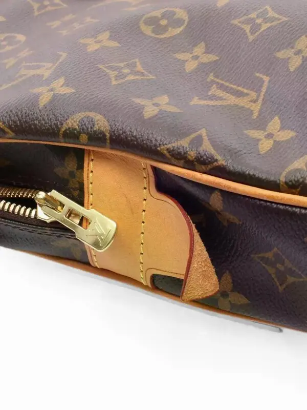 LOUIS VUITTON Monogram Canvas Porte-documents Voyage Briefcase - Brown