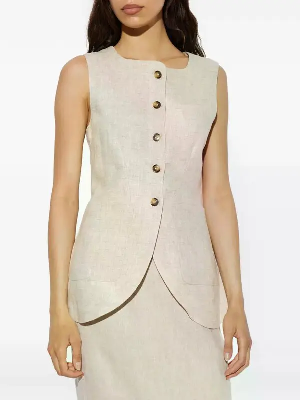 Posse Emma Button-front Vest