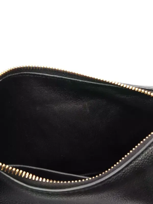 Prada Vitello Dino Shoulder Bag - Black