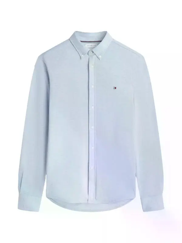 Tommy Hilfiger Button-down Long-sleeve Shirt - Blue