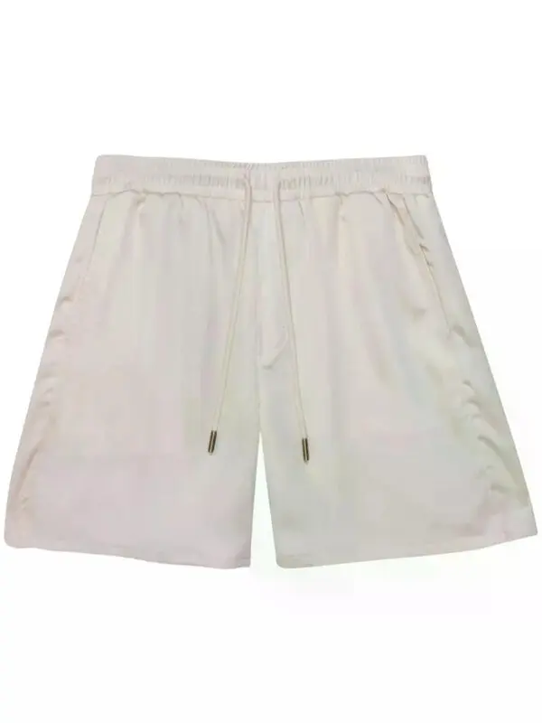 HONOR THE GIFT Satin-finish Drawcord Shorts