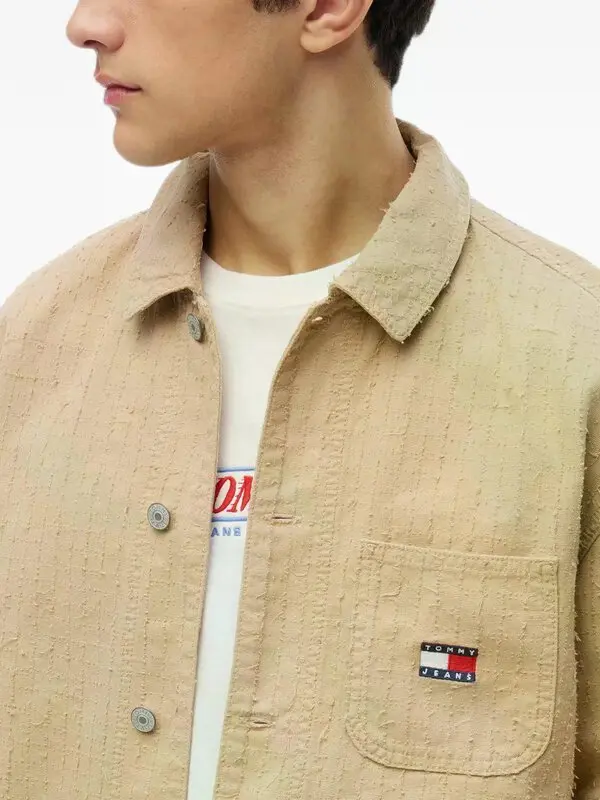 Tommy Hilfiger Distressed Logo Patch Jacket