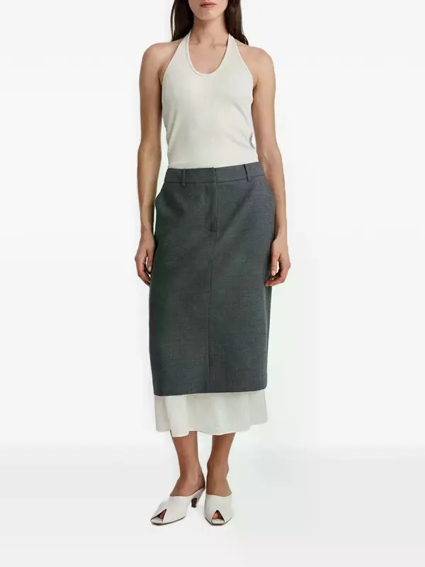 Anna Quan Rachelle Layered Midi Skirt