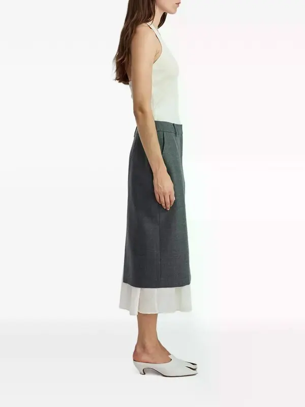 Anna Quan Rachelle Layered Midi Skirt