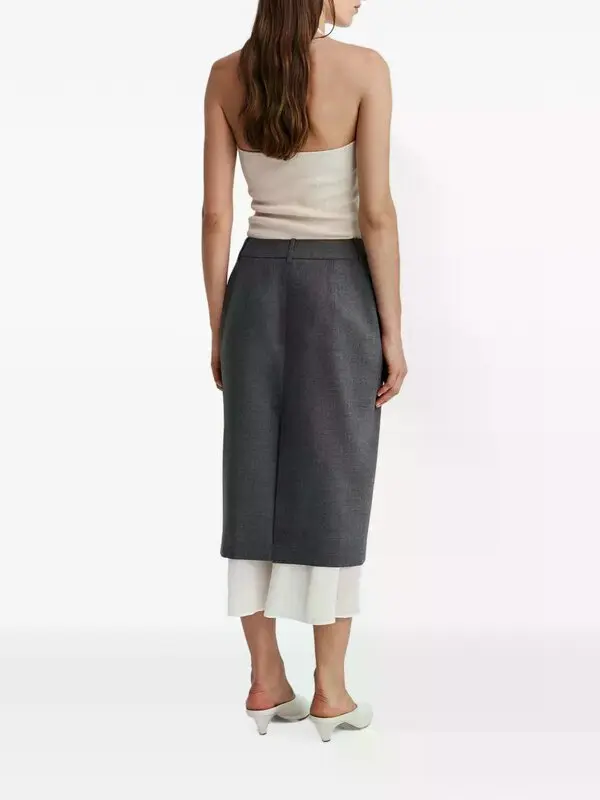 Anna Quan Rachelle Layered Midi Skirt