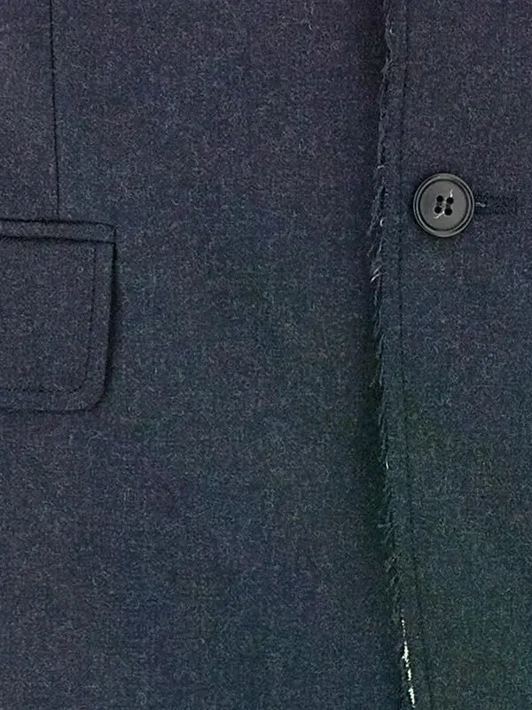 MAISON MARGIELA Frayed Single-breasted Blazer